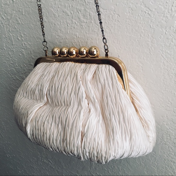 Carla Marchi | Bags | Vintage Carla Marchi Textures Gold Strap Purse ...